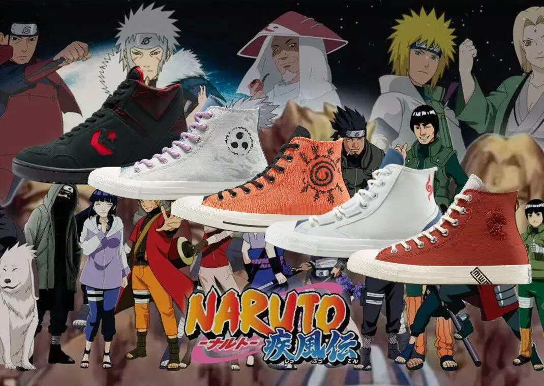 Converse and Naruto collaboration is here with exciting characters ...