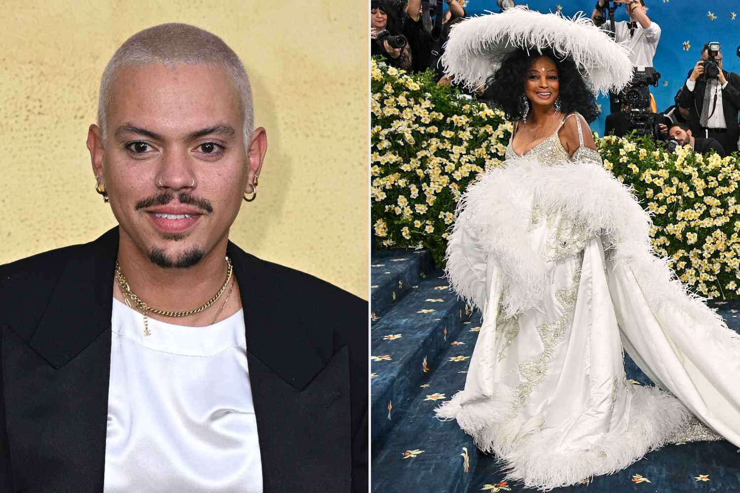 Evan Ross Shares Insight into Making of Mom Diana Ross’ Epic Met Gala ...