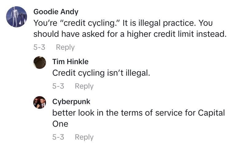 Capital One Customer Pays Off Balance Too Often And Gets Her Account ...