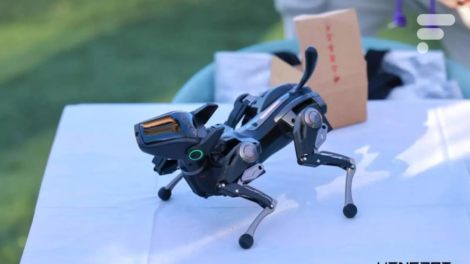 J’ai rencontré ce mini chien robot chinois : il est plus utile qu’il n ...