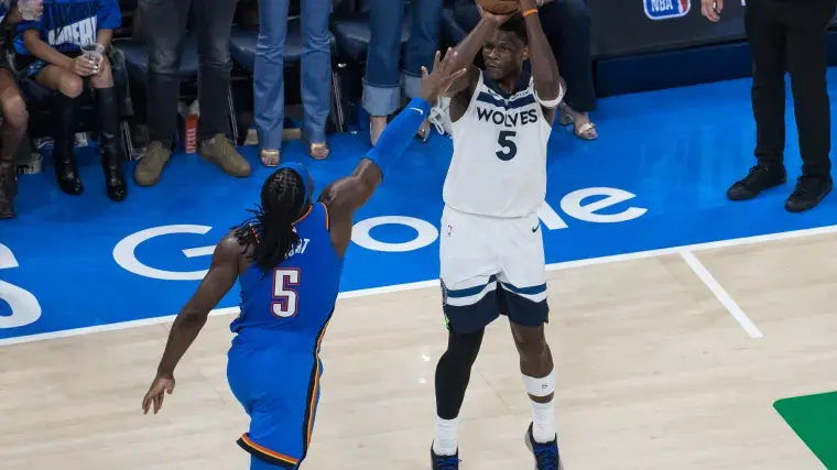 Anthony Edwards makes Timberwolves postseason history during Game 2 vs Thunder
