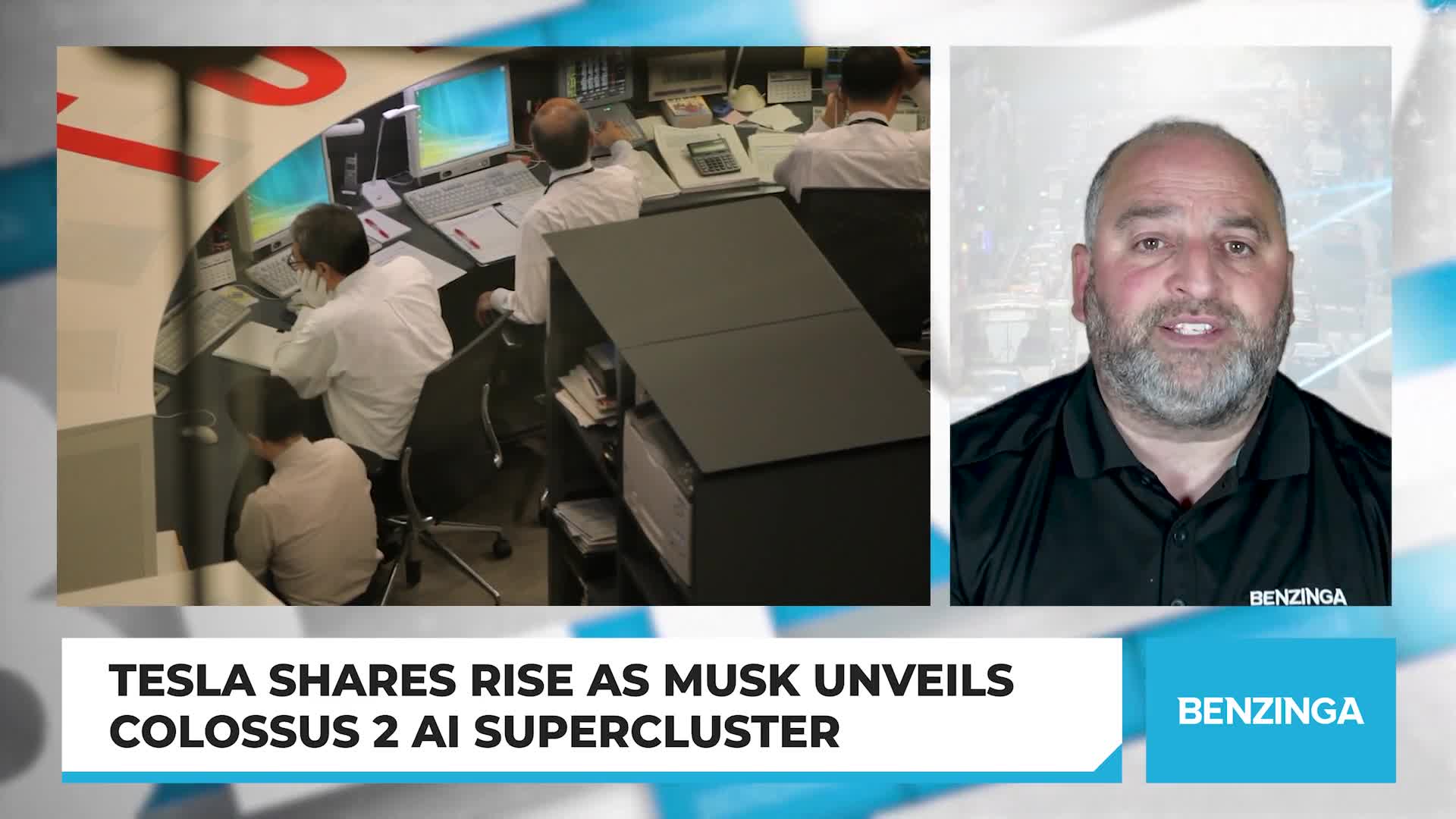 Tesla Shares Rise As Musk Unveils Colossus 2 AI Supercluster