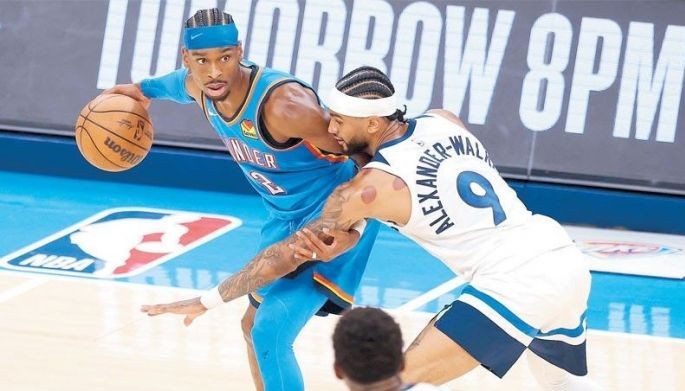 Thunder push Wolves in 0-2 hole