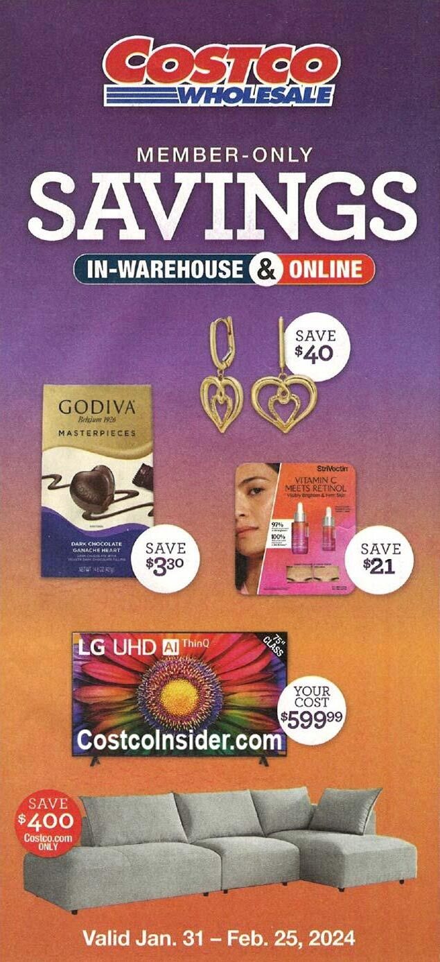 Costco February 2024 coupon book