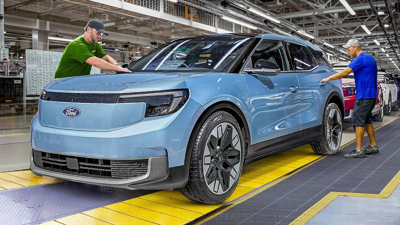 Inside the top US factory where the new electric Ford Explorer is made