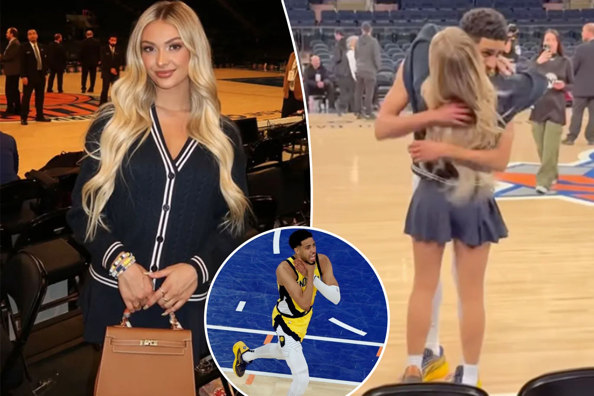 Tyrese Haliburton’s girlfriend Jade Jones embraces Knicks villain role ...