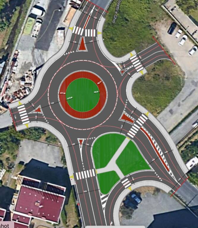 «La rotatoria di Bonascola finalmente realtà. Pronta in questi giorni»