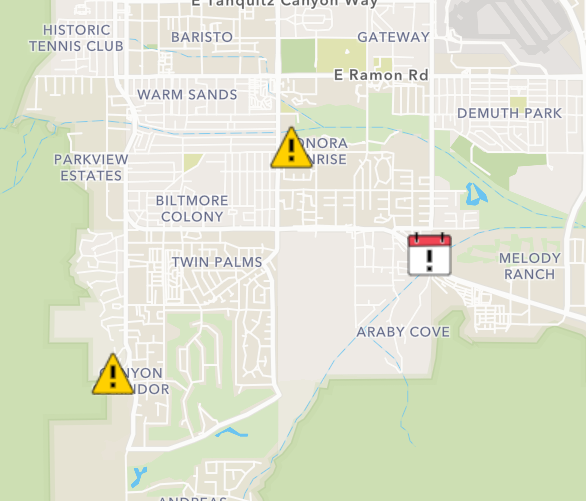 Power outage in Palm Springs: SCE says thousands affected Friday