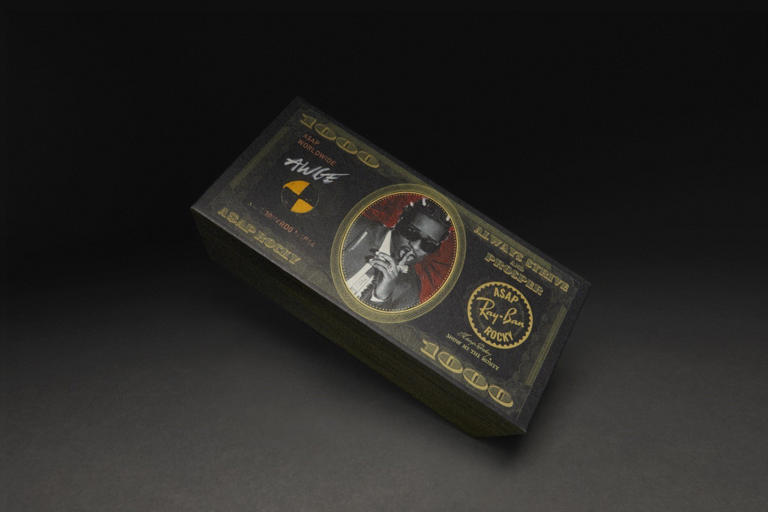 ASAP Rocky and Ray-Ban Drop Bold 'Blacked Out' Collection, Now on ...