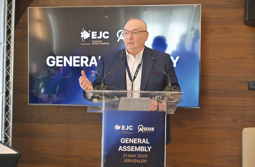 October 7 taught Jews their destiny is tied to Israel, EJC president ...