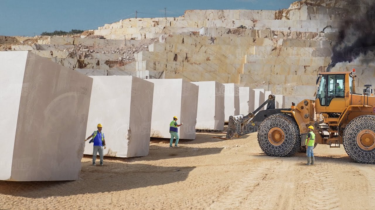 Inside Turkey’s Largest Stone Quarries Producing Million Tons of Marble ...