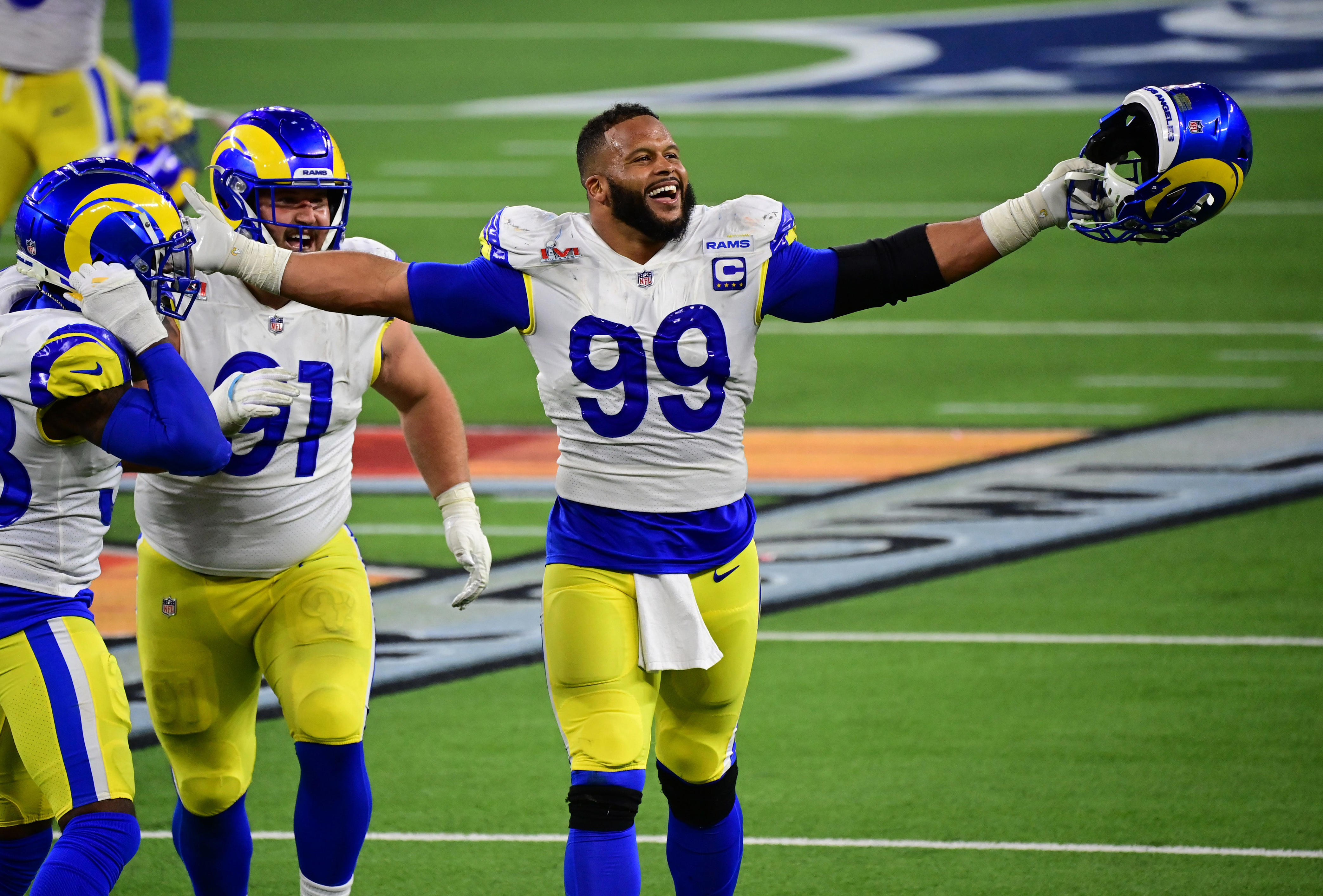 'Go get it done': Aaron Donald posts message for Rams before NFC ...