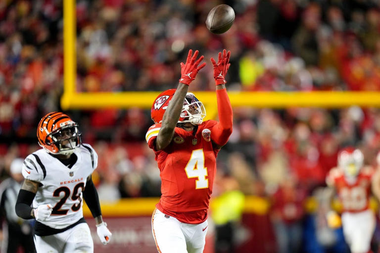 Kansas City Chiefs 90-man roster by jersey number: No. 4, WR Rashee Rice