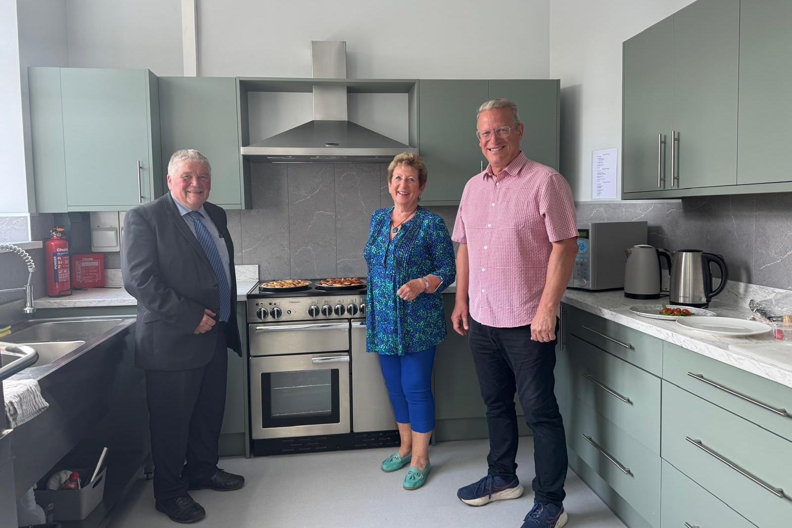 Celebrations as 'stunning' new kitchen officially unveiled at Danby ...