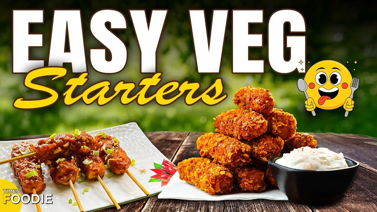 Easy Paneer Starter Recipes | Paneer Satay Sticks & Kurkure Paneer ...