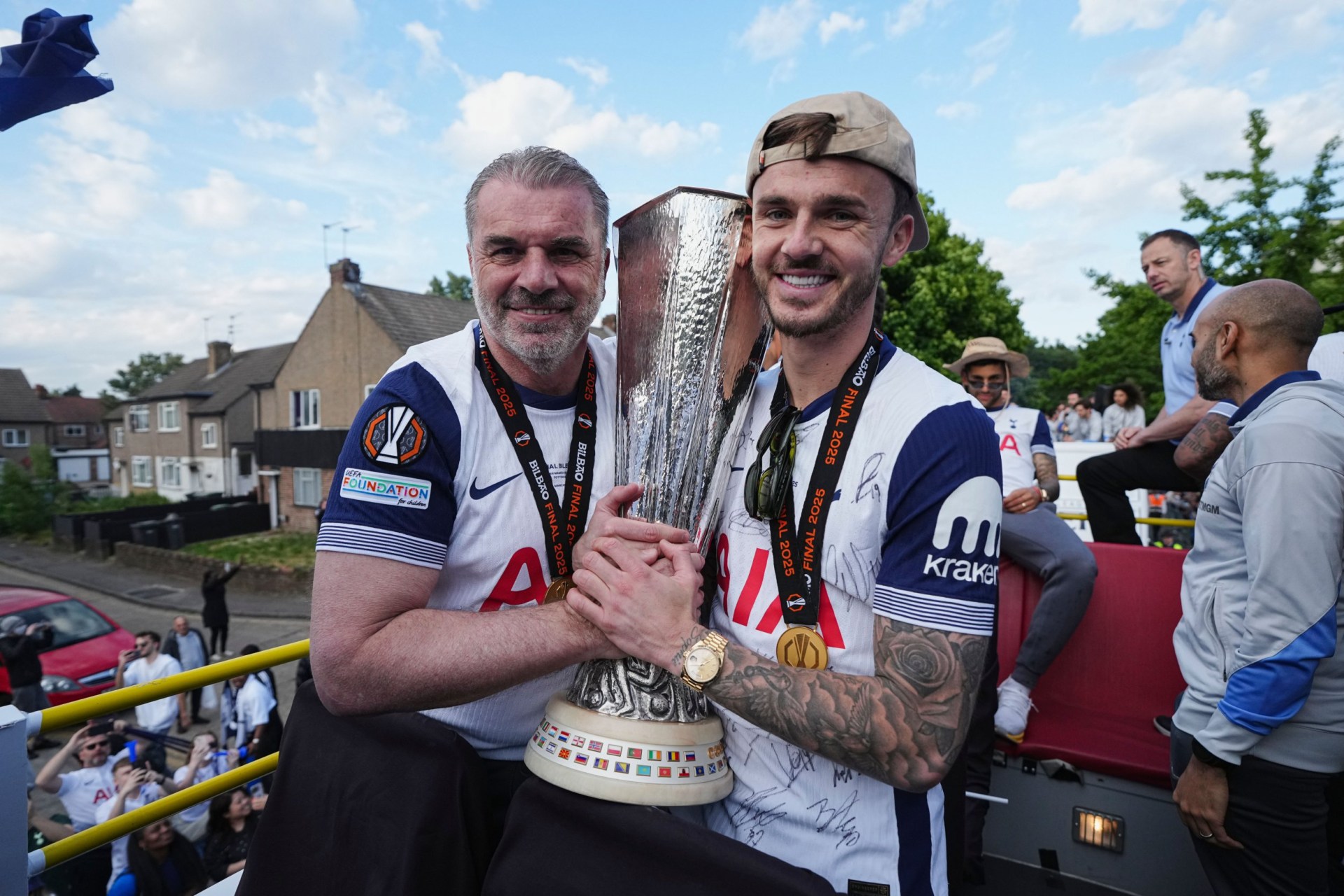 Ange Postecoglou drops hint over Spurs future during Europa League ...