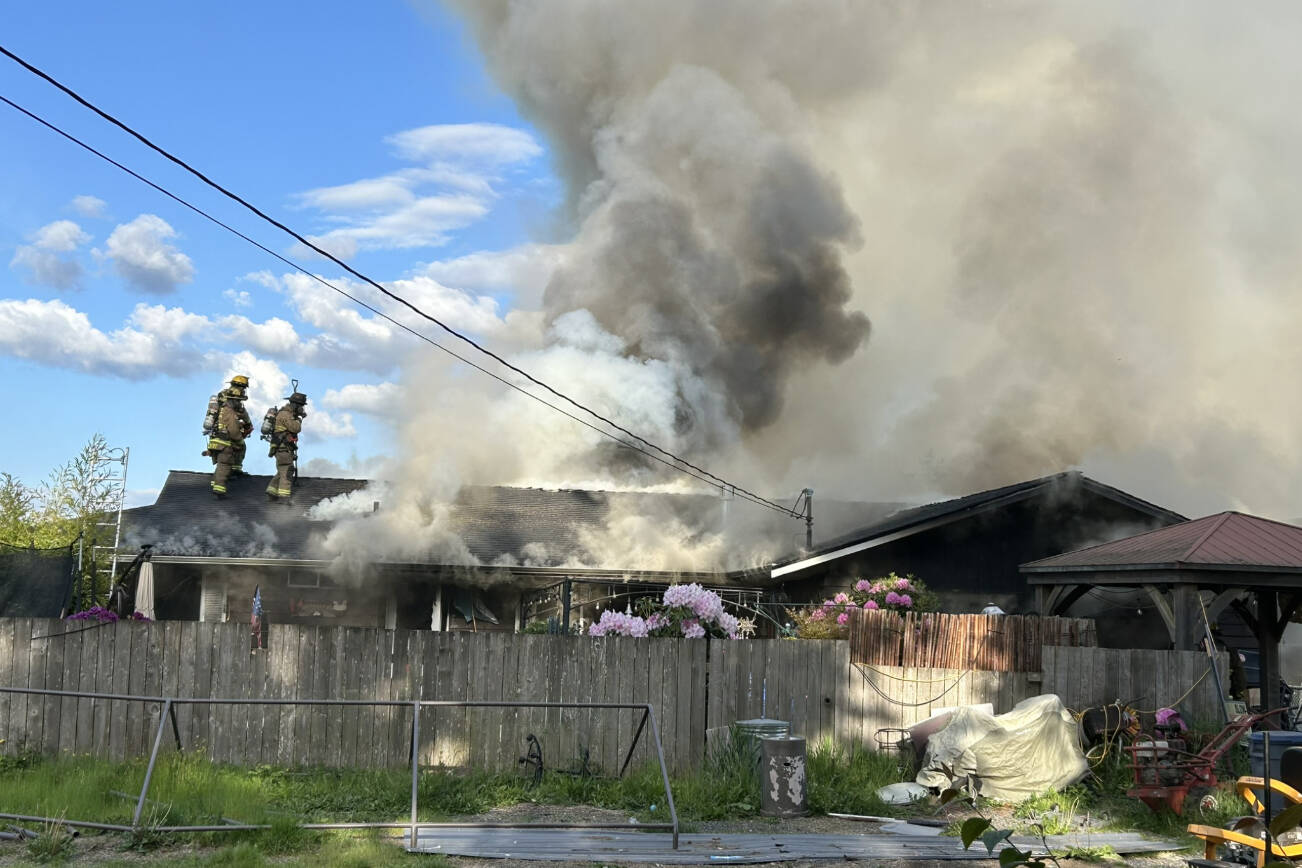 One injured, several pets died in Marysville house fire Thursday evening