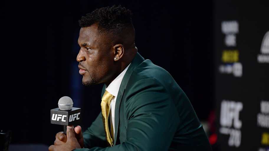 Francis Ngannou quotes Mike Tyson in first message since bike accident