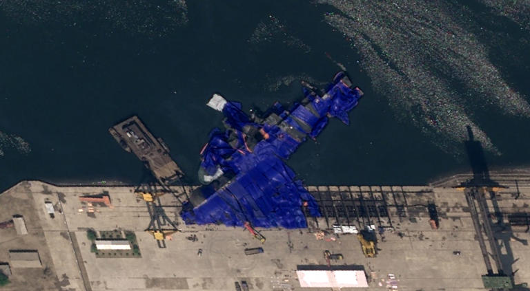 Satellite images show the catastrophic damage to North Korea's new ...