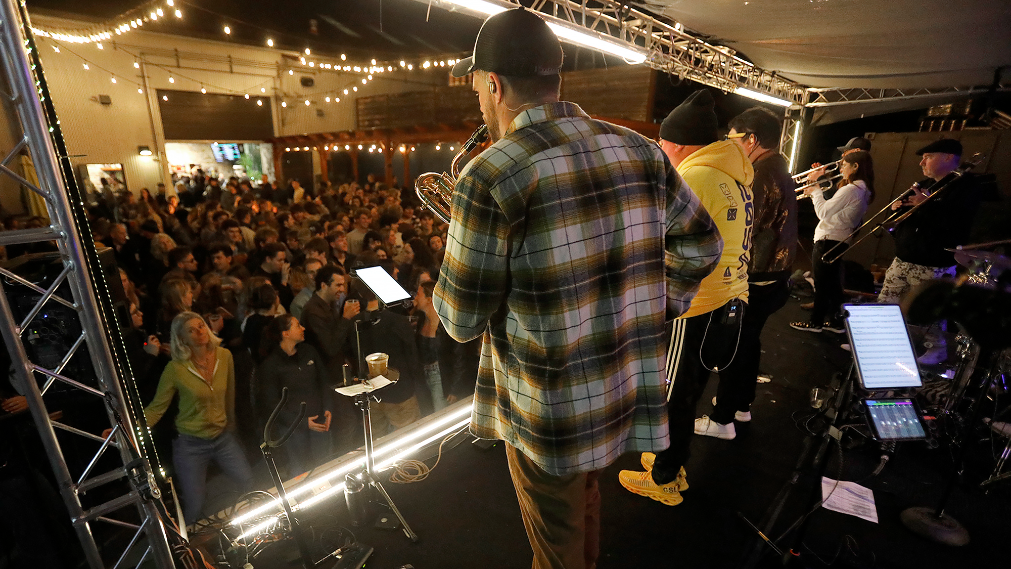 Meet SLO County's very own all-brass cover band