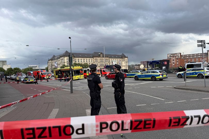 Woman arrested after knife rampage leaves 12 injured at major train station