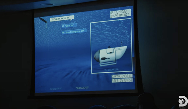Titanic sub documentary clip captures sound believed to be the implosion