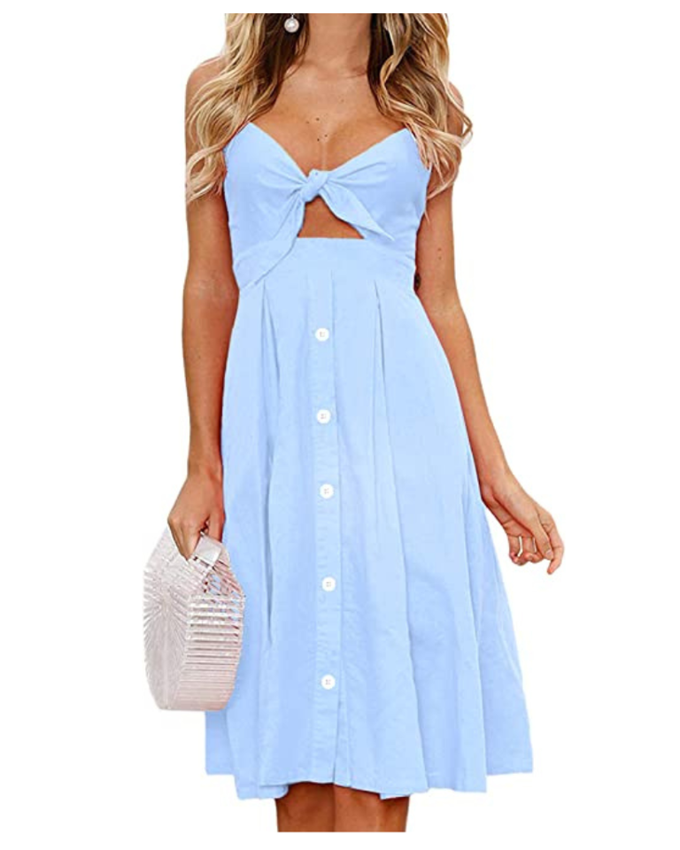 Check Out These Pretty Blue Dresses from Amazon That's Perfect this Season