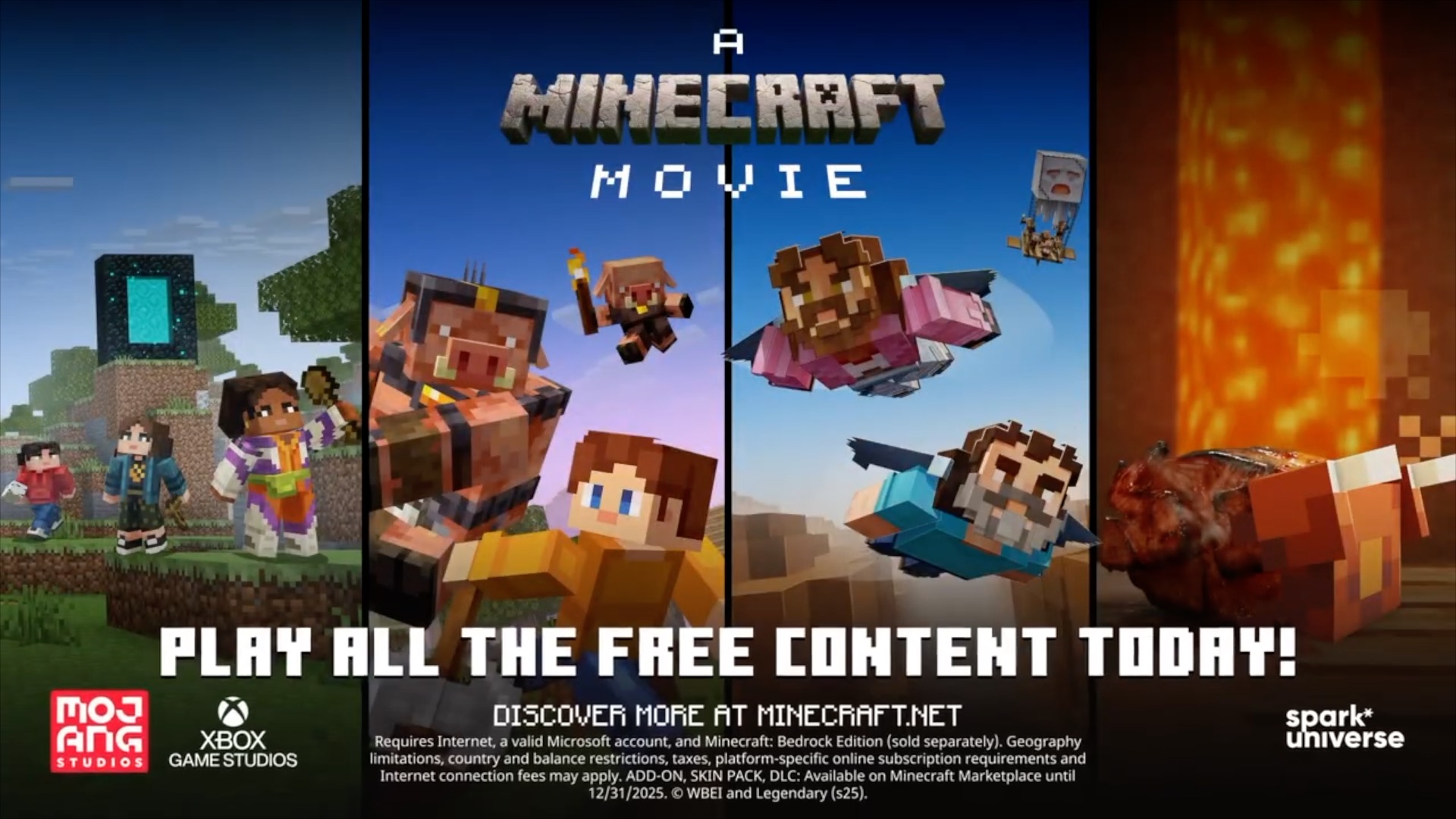 Minecraft Official A Minecraft Movie DLC Launch Trailer