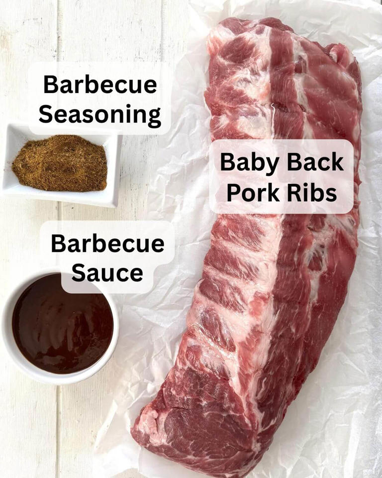 Baked Baby Back Ribs Fall Off the Bone