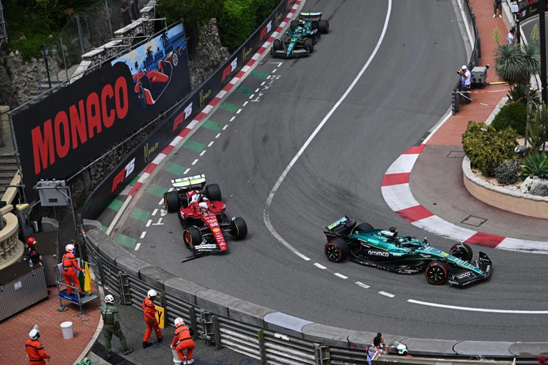 Stroll handed grid drop for Leclerc collision at F1 Monaco GP