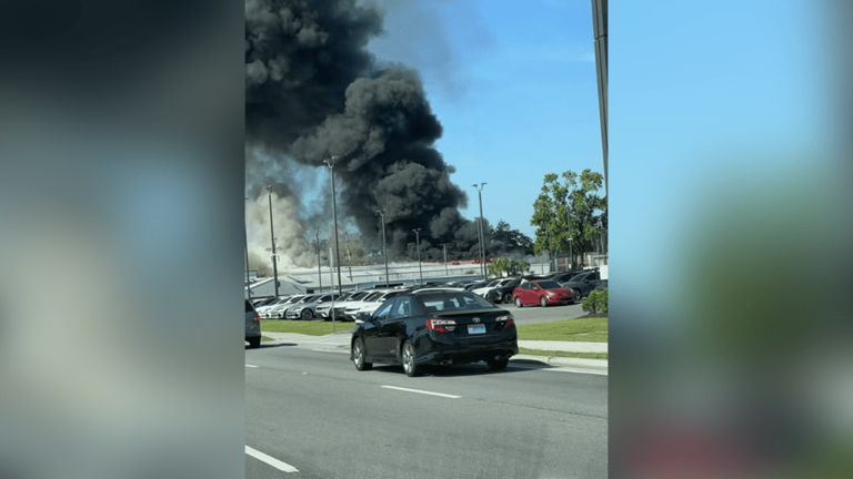 Accidental fire at Abercorn Volkswagen dealership