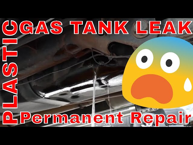Plastic Gas Tank Drain Plug Leak - DRAIN PLUG What were they thinking ...