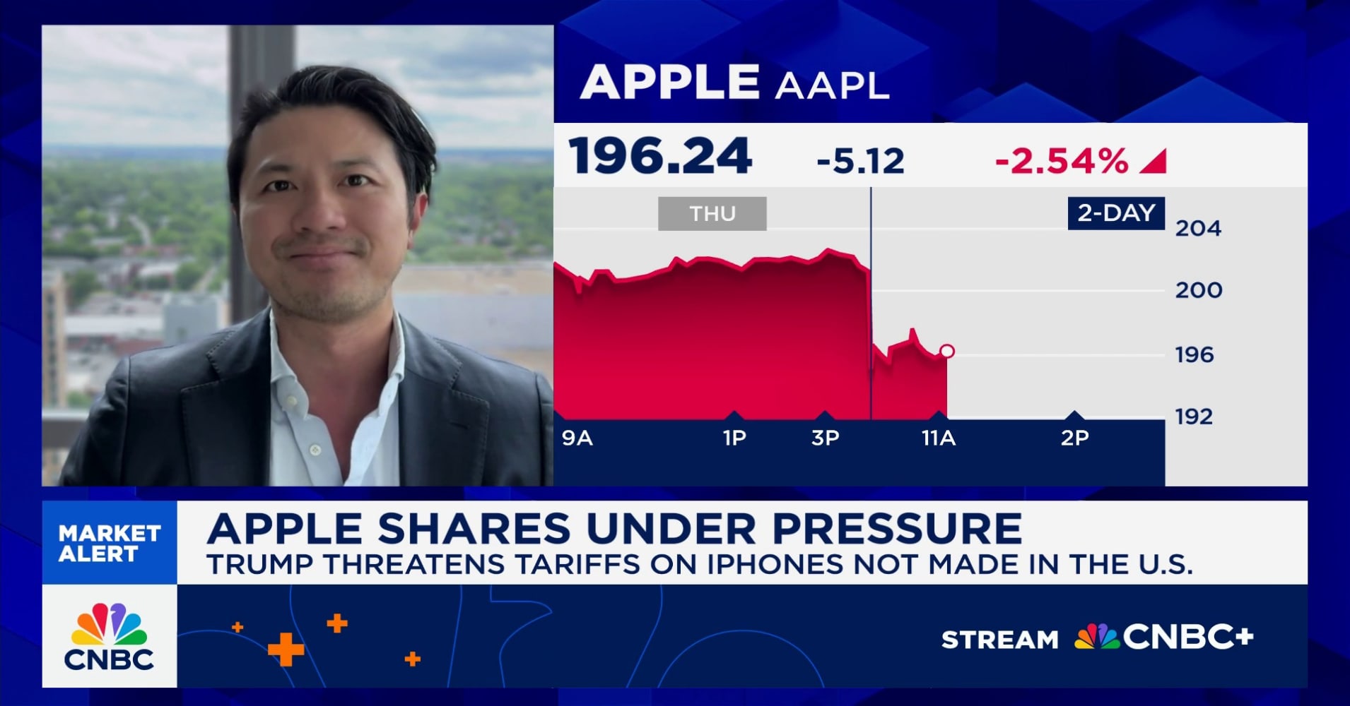 Apple is still a good play long-term, despite tariff threats, says T ...