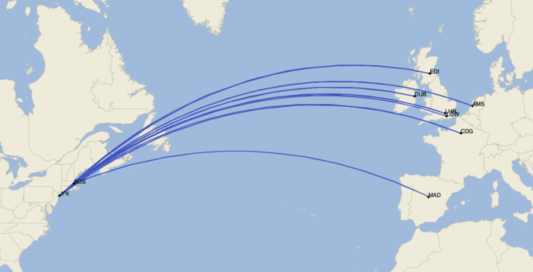 JetBlue Launches Two New European Routes