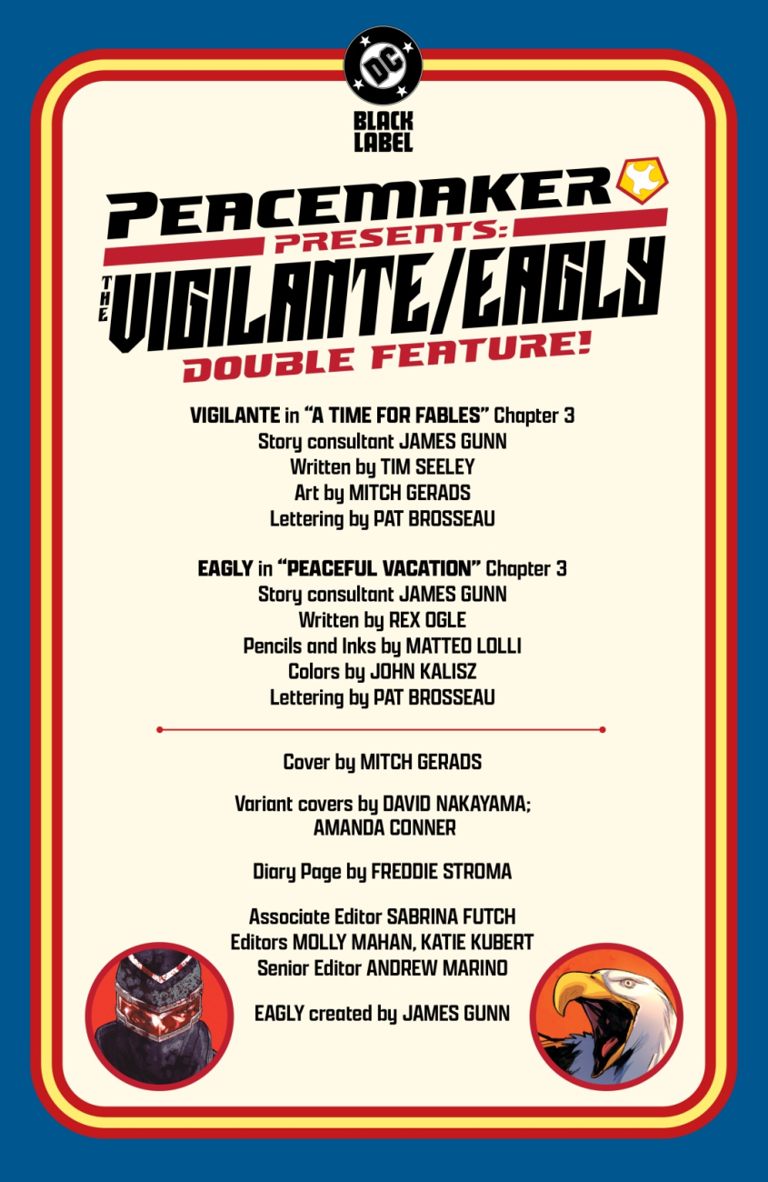 ‘Peacemaker Presents: The Vigilante / Eagly Double Feature’ #3 Preview ...