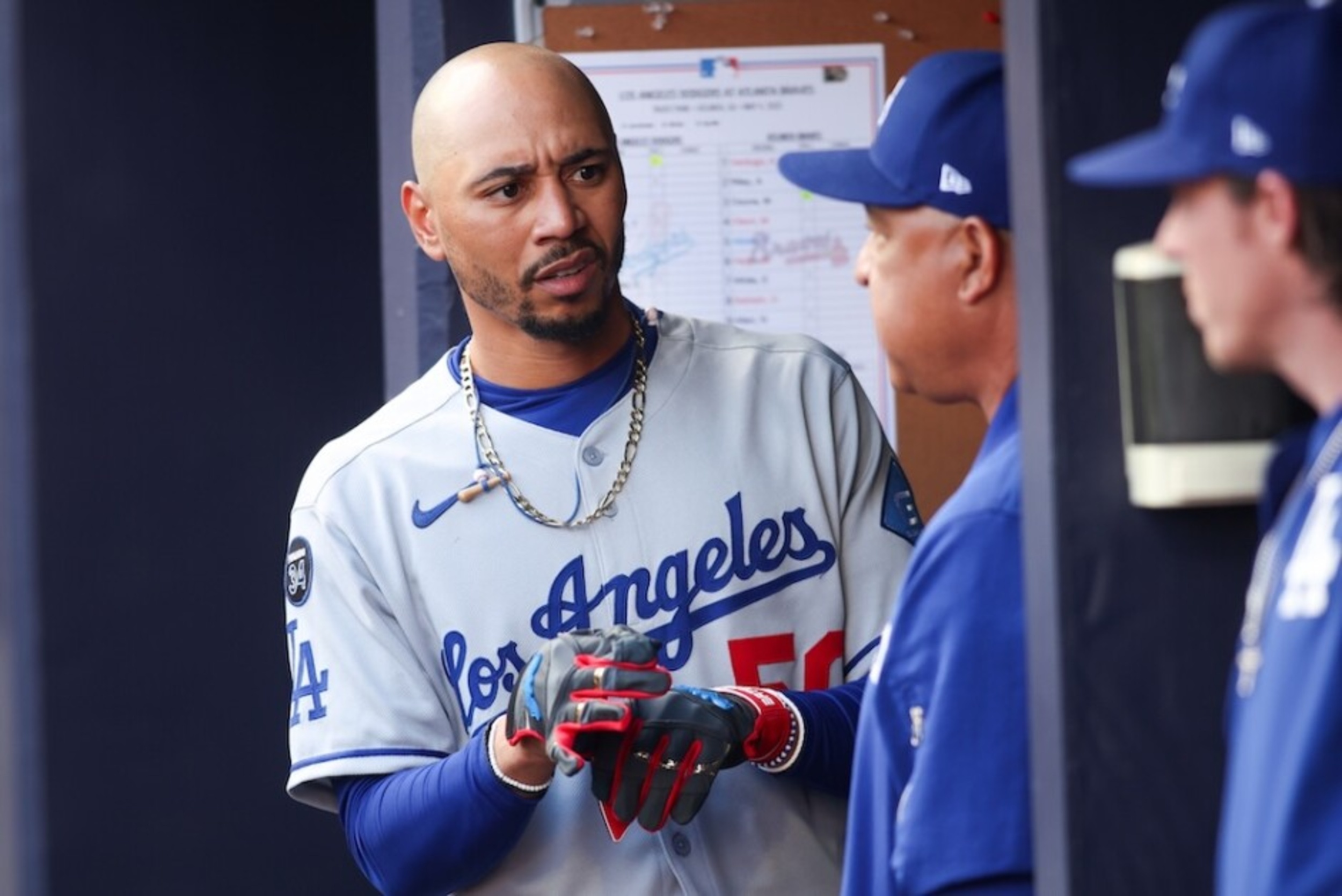 Mookie Betts Explains Reason For Meeting With Andrew Friedman & Dave ...