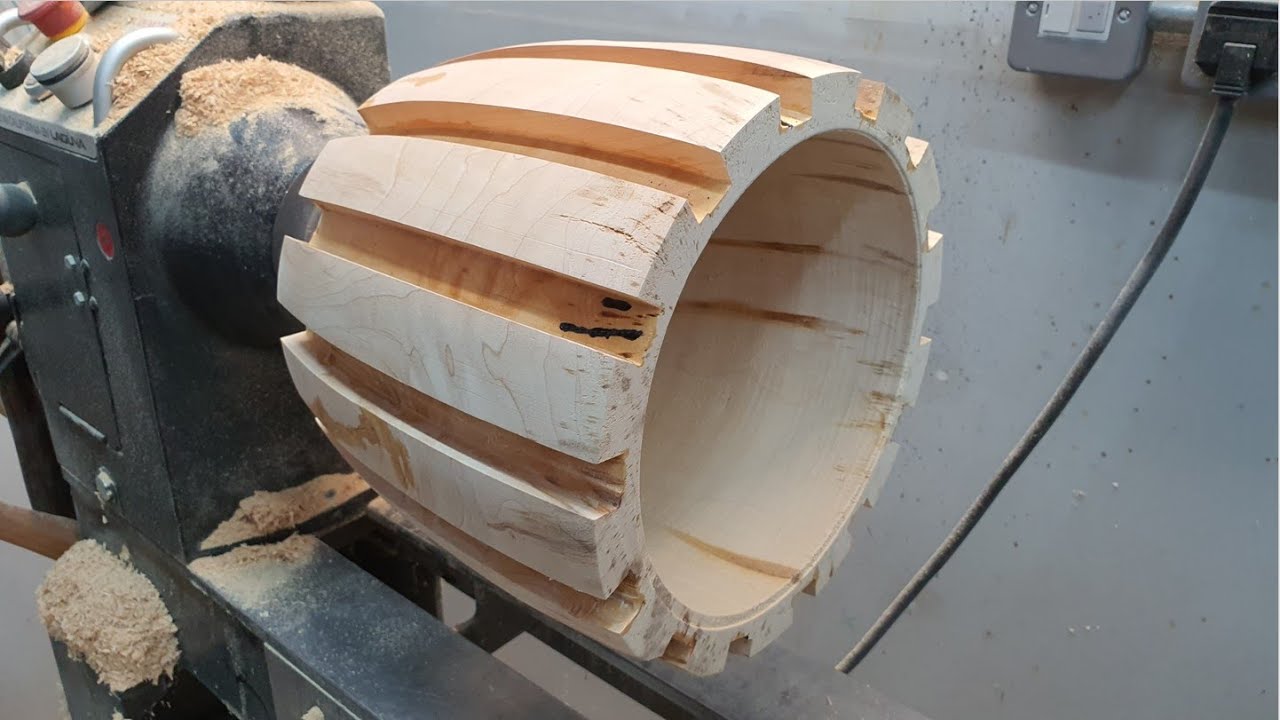 Woodturning An Outdoor Light