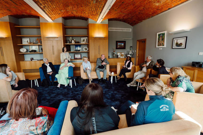 Miss Grand Zambia 2025 Anna Musonda visits the Borough during UNESCO ...