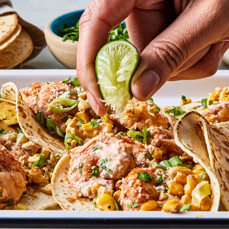 When I'm craving elote but need dinner, I make this shrimp street corn ...