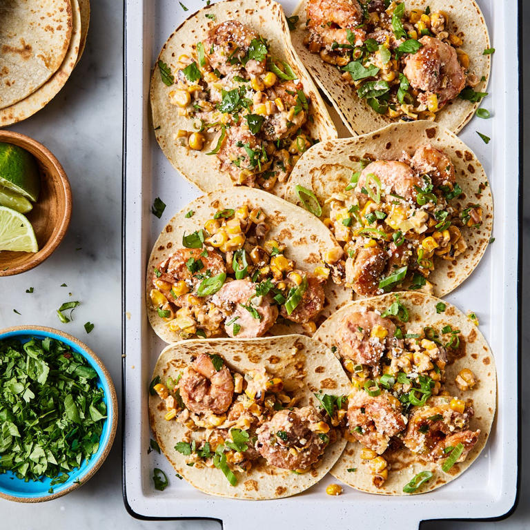 When I'm craving elote but need dinner, I make this shrimp street corn ...