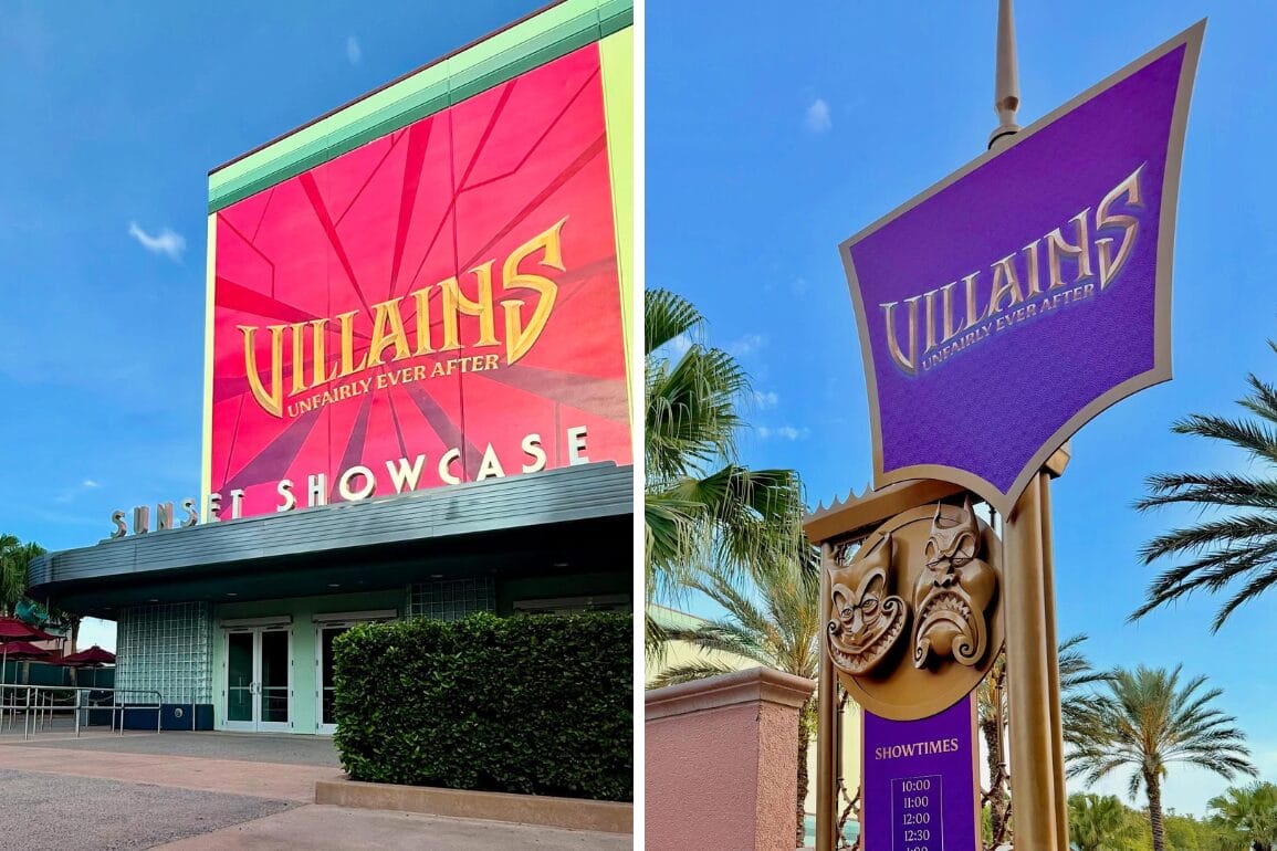 FIRST LOOK at Completed Murals and Signage for 'Disney Villains ...