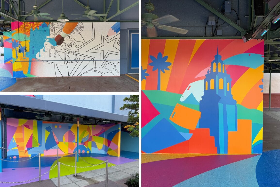 PHOTOS: Full 'Get Animated!' Murals Revealed in Animation Courtyard at ...