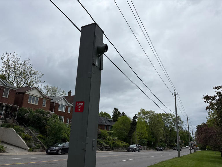 Toronto's Parkside Drive speed camera cut down for 5th time in 6 months