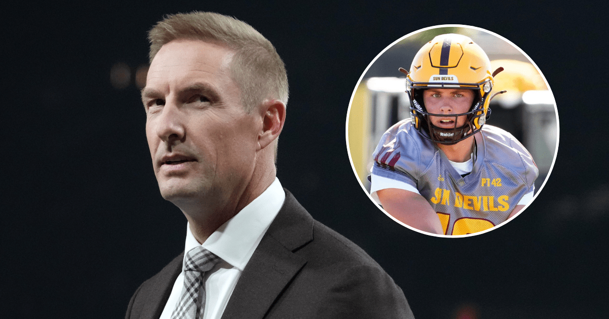 Joel Klatt makes compelling case for Sam Leavitt as top ten QB in ...