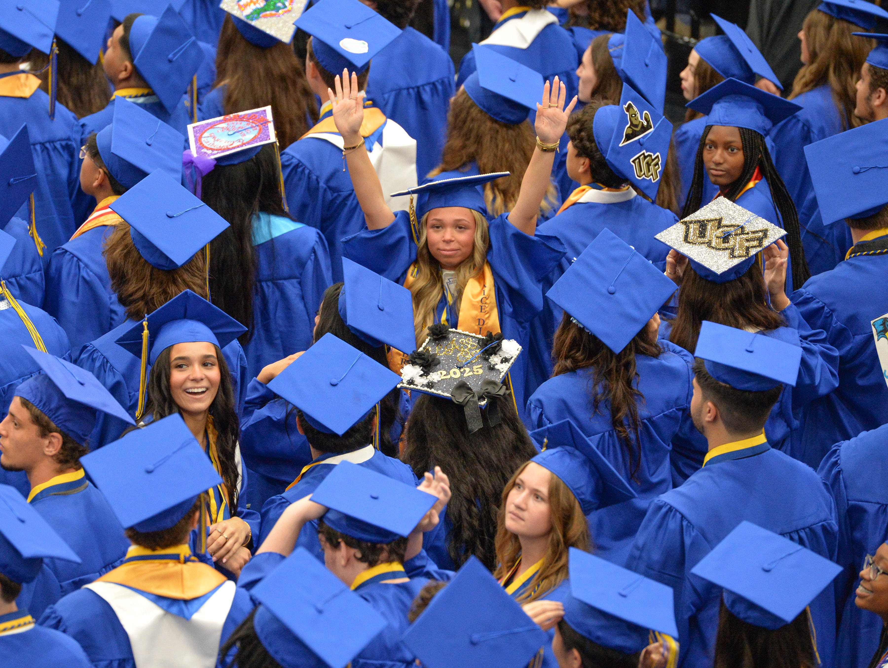 Congrats, Grads! Martin County High School's graduation ceremony in ...