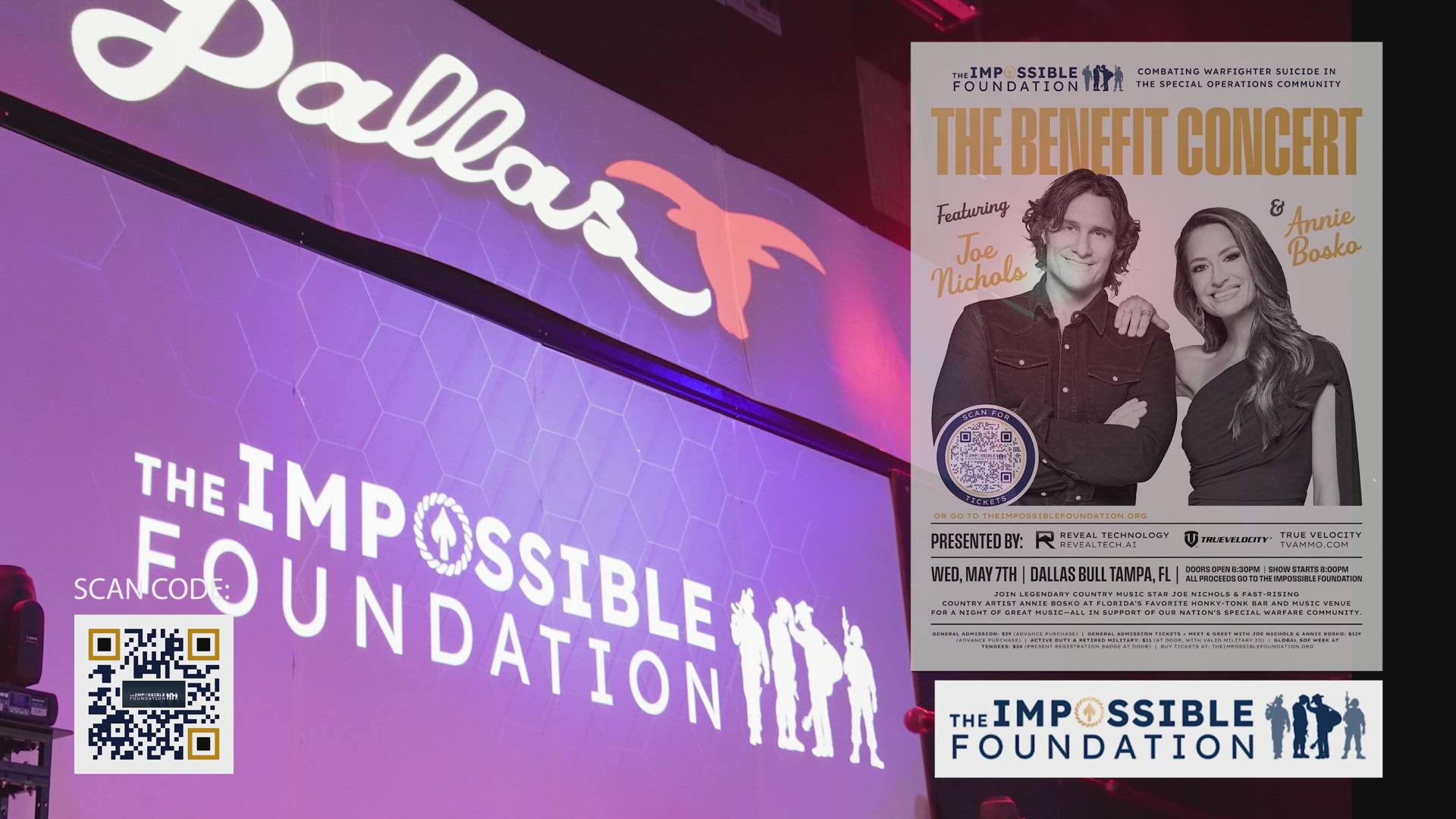 The Impossible Foundation Highlights of Concert at Dallas Bull