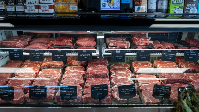 Behind the scenes of the meat counter at Blue Max Meats in Puyallup