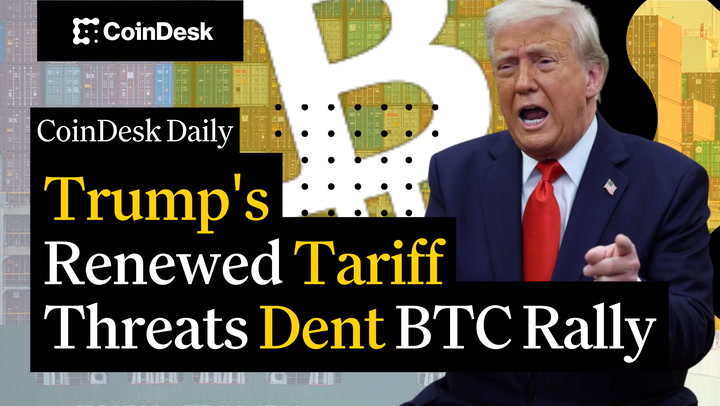 Trump's EU and Apple Tariff Threats Dent Bitcoin Rally