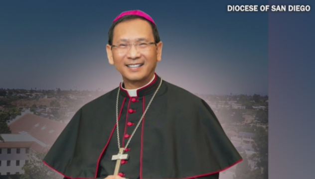 Pope names bishop of San Diego, marking first Vietnamese-American ...