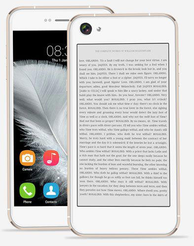 Oukitel U6 4G: El smartphone Android con doble pantalla y tecnología de tinta electrónica